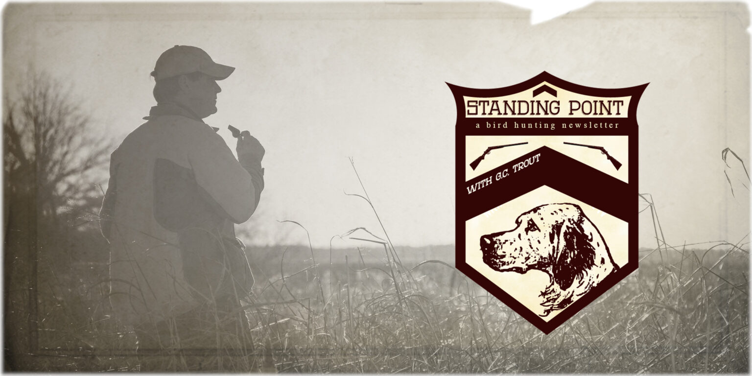 Standing Point SignUp - Trout Valley Quail